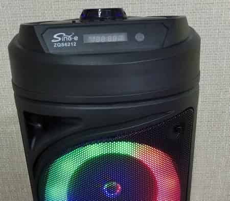 Колонка ZQS-6212: инструкция, как заряжать, включить радио, подсветка